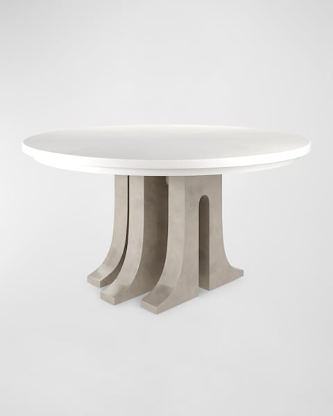 Global Views Chorda Round Dining Table, 48" | Neiman Marcus