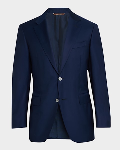 Canali Men's Textured Jacket | Neiman Marcus