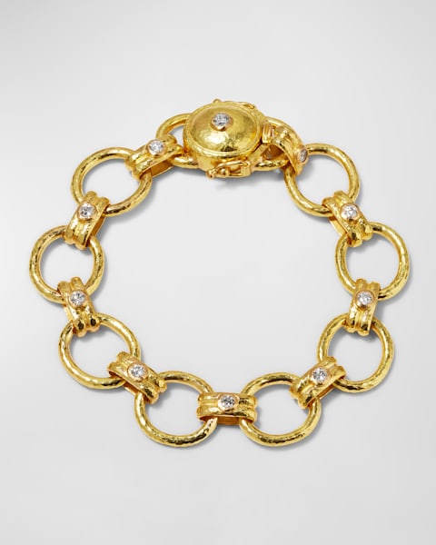 Elizabeth Locke 19k Padova Link Bracelet | Neiman Marcus