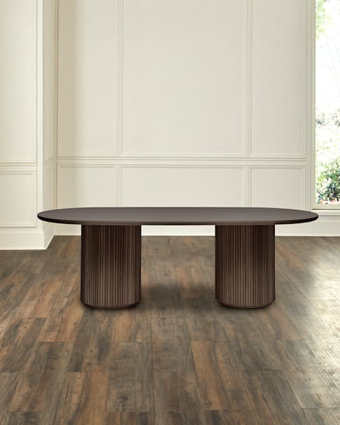 Interlude Home Osprey Dining Table with Leaf | Neiman Marcus