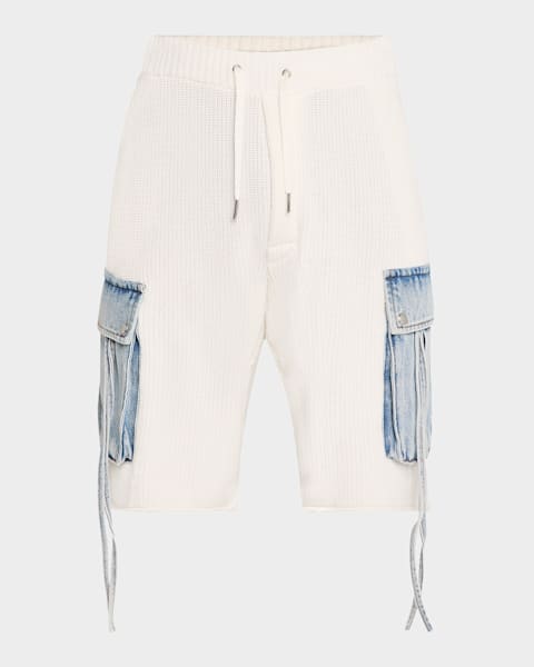 G-STAR RAW Men's Loose Denim Cargo Shorts | Neiman Marcus