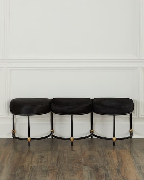 Four Hands Navi Upholstered Boucle Bench | Neiman Marcus