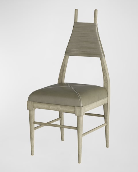 Four Hands Hawkins Leather Dining Chair | Neiman Marcus