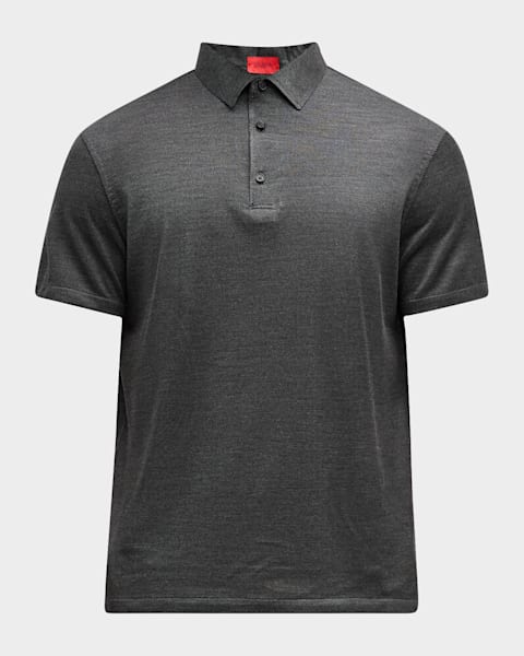 Isaia Men's Logo Polo Shirt | Neiman Marcus