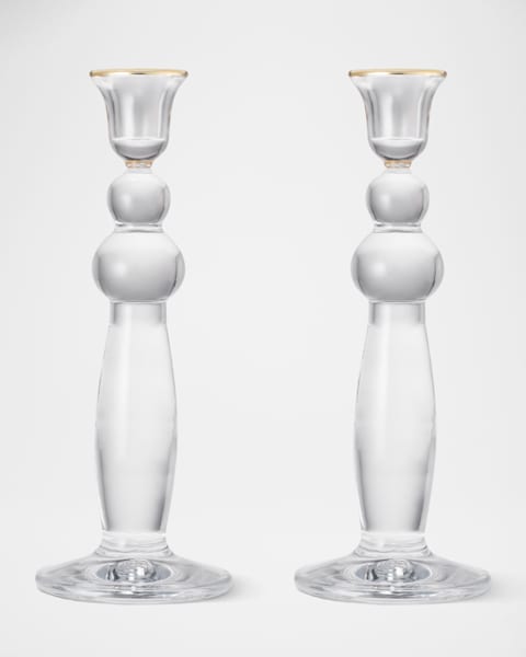 Kosta Boda Polar Clear Votive, 8" | Neiman Marcus