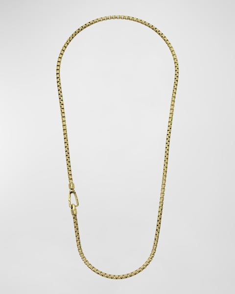 Versace Men's Greca Link Chain Necklace, 17"L | Neiman Marcus
