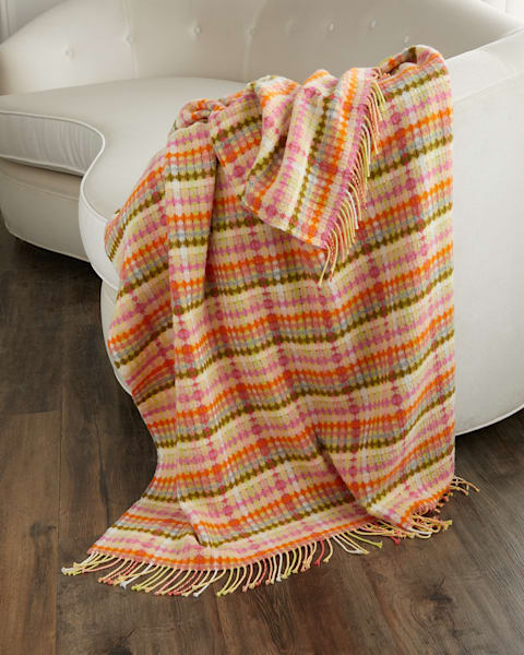 Designers Guild Murazzi Porcelain Throw Blanket | Neiman Marcus
