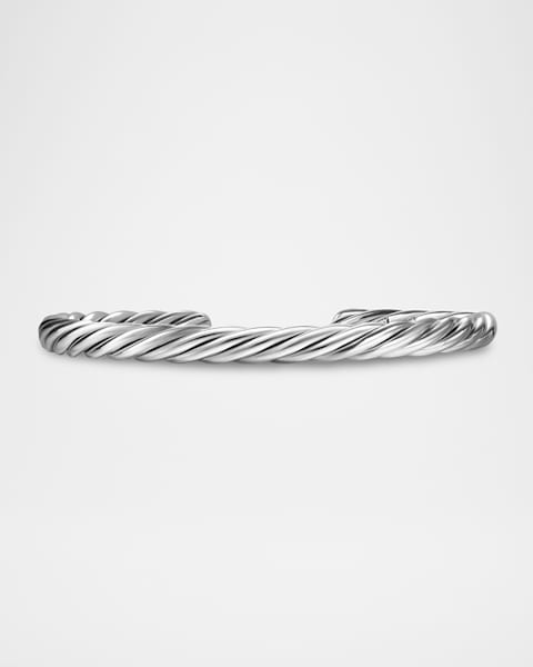 David Yurman Men's Cable Edge Cuff Bracelet, 8mm | Neiman Marcus