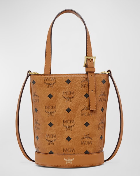 MCM Diamond Visetos Monogram Crossbody Bag | Neiman Marcus