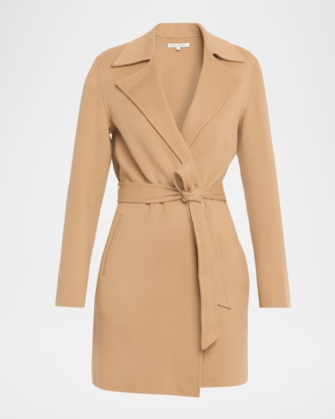 camel wrap coats