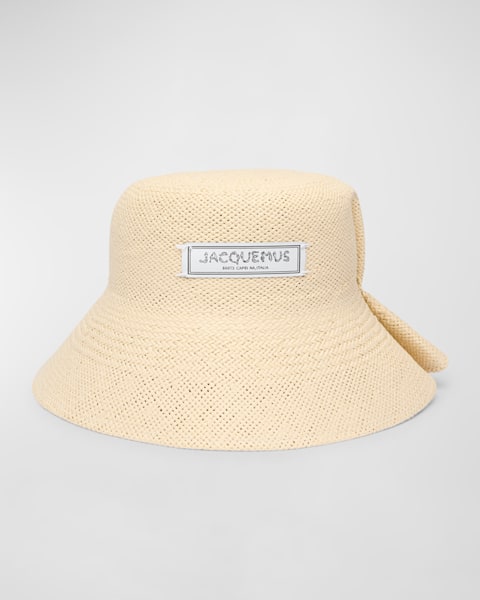 Jacquemus Le Bob Gadjo Bucket Hat | Neiman Marcus