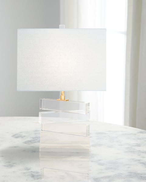 Couture Lamps Clear Crystal Table Lamp | Neiman Marcus