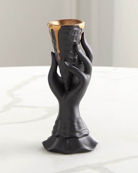 Jonathan Adler Eden Cuff Vase | Neiman Marcus
