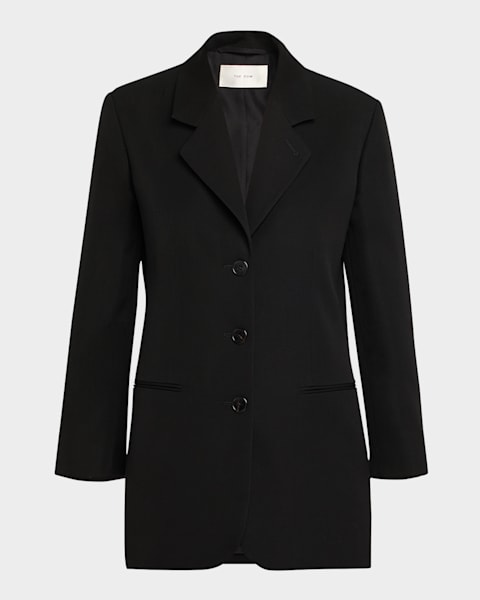 THE ROW Linda Single-Breasted Jacket | Neiman Marcus