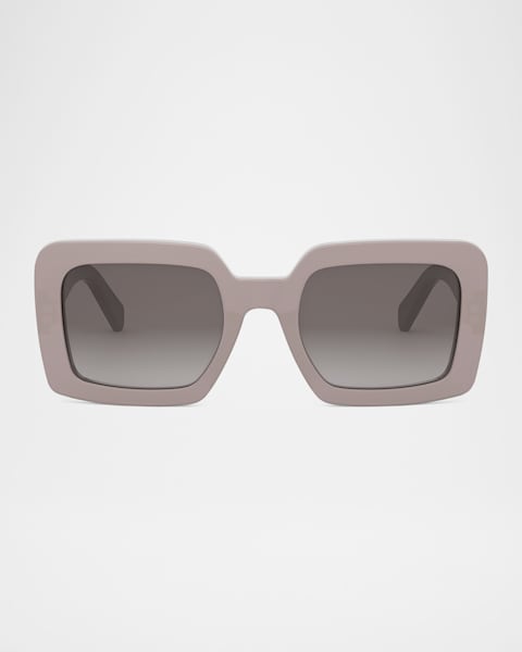 Dolce&Gabbana Interlocking DG Metal Rectangular Sunglasses | Neiman Marcus