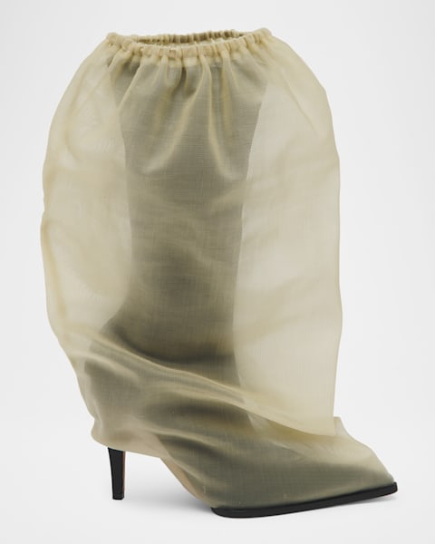 Loewe Toy Panta Stiletto Ankle Boots | Neiman Marcus