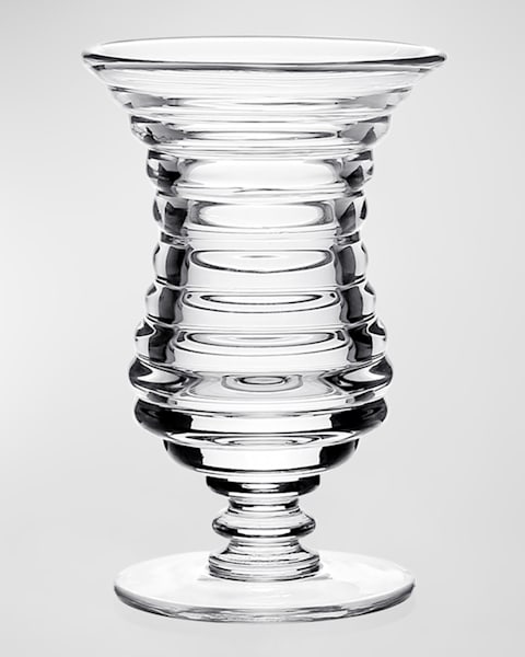 William Yeoward Crystal Fern Footed Vase | Neiman Marcus