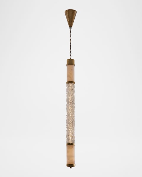 Allegri Crystal by Kalco Lighting Flint 5-Light LED Multi-Drop Pendant ...