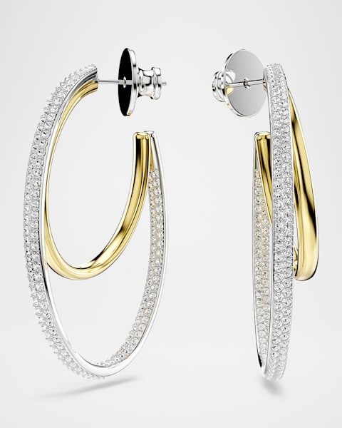 SWAROVSKI Lucent Hoop Earrings | Neiman Marcus