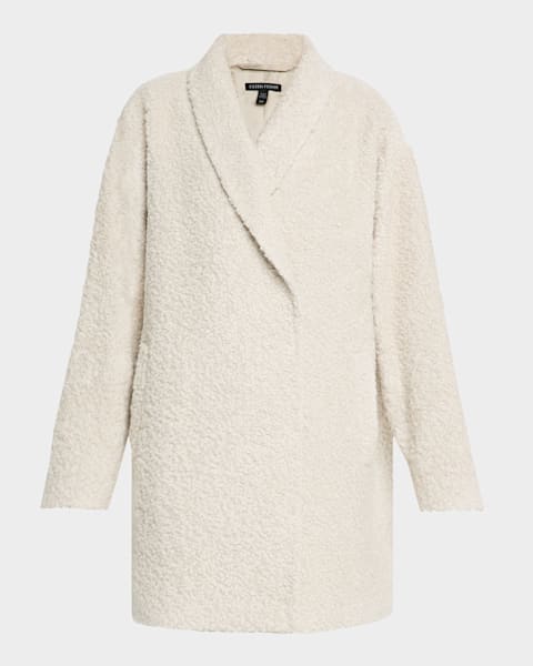 Sentaler Mid-Length Alpaca Wrap Coat | Neiman Marcus
