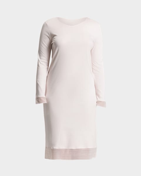 Hanro Pure Essence 3/4-Sleeve Gown | Neiman Marcus