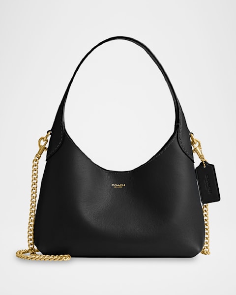 Coach Brooklyn 28 Grain Leather Shoulder Bag | Neiman Marcus