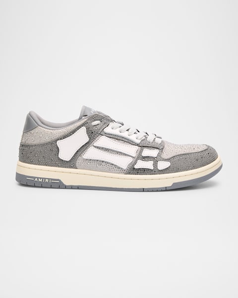 Amiri Men's Crystal MA-1 High-Top Sneakers | Neiman Marcus