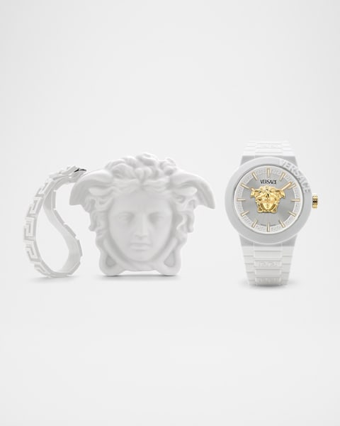 Versace 38mm Medusa Pop Watch with Silicone Strap and Matching Case ...