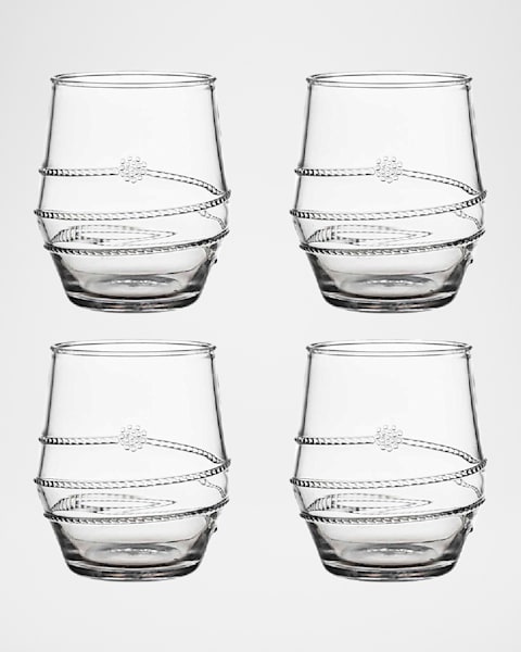 Juliska Amalia Acrylic Goblet, Set of 4 | Neiman Marcus