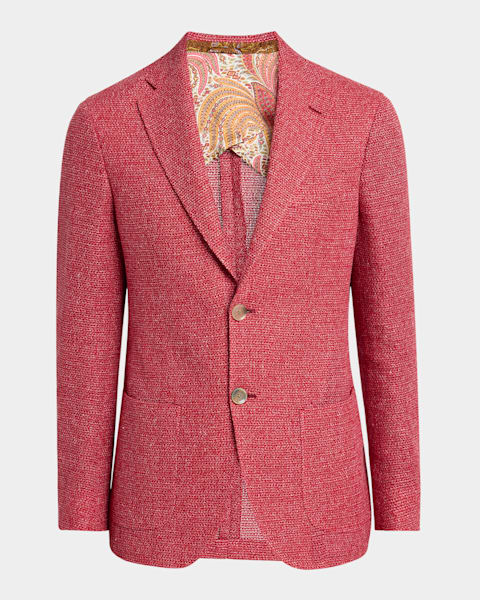 Etro Men's Cashmere-Blend Jersey Sport Coat | Neiman Marcus
