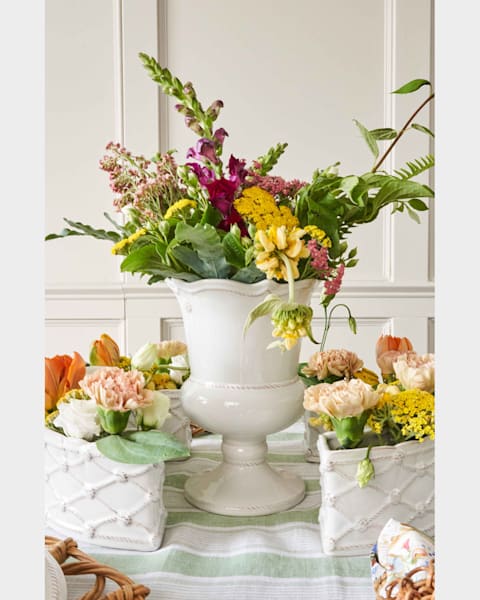 Juliska Puro Glass Vase, 6" | Neiman Marcus