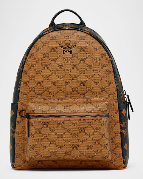 MCM Men's Lauretos Himmel Drawstring Backpack | Neiman Marcus