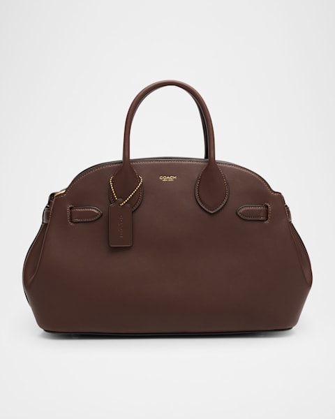 Coach Juno Glovetanned Leather Shoulder Bag | Neiman Marcus