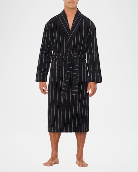 Majestic International Men's Southport Sateen Shawl Robe | Neiman Marcus