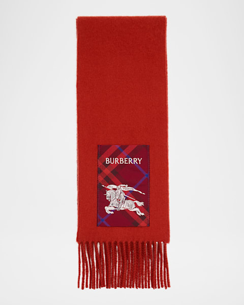 Neiman Marcus Men's Herringbone Cashmere Scarf | Neiman Marcus