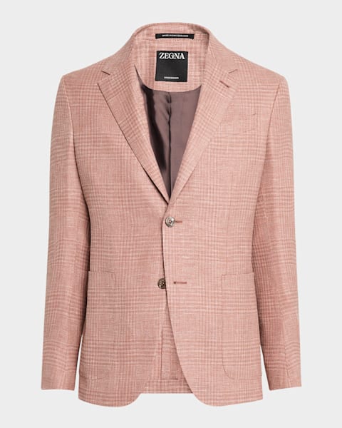 ZEGNA Men's Plaid Crossover Sport Coat | Neiman Marcus