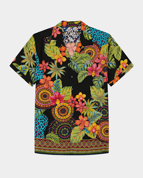 Robert Graham Men's Casino Graham Graphic T-Shirt | Neiman Marcus