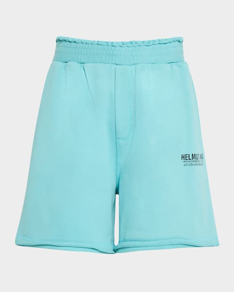 Amiri Men's Bleach Bandana Denim Shorts | Neiman Marcus