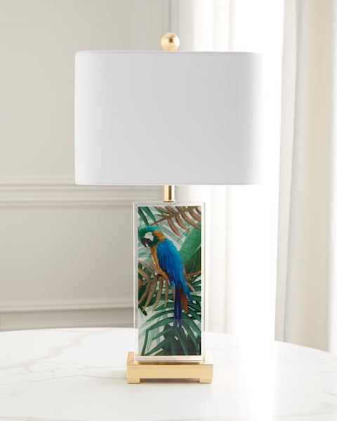 Couture Lamps Brass Bird-on-Branch Lamp | Neiman Marcus
