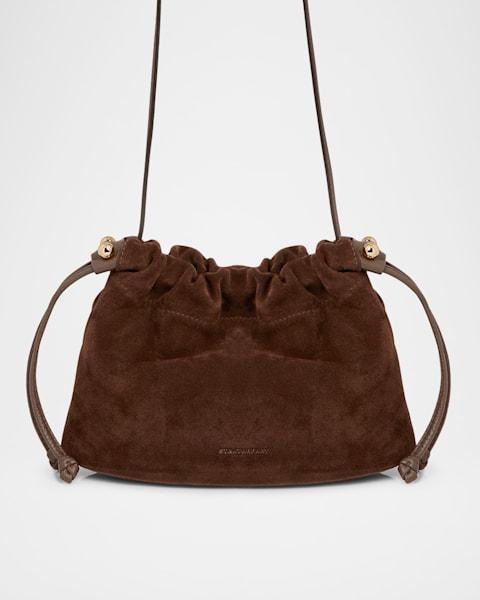 STRATHBERRY Lana Osette Drawstring Leather Crossbody Bag | Neiman Marcus