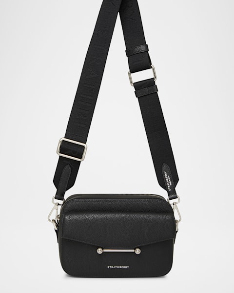STRATHBERRY Lana Osette Drawstring Leather Crossbody Bag | Neiman Marcus