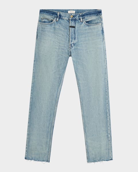Stefano Ricci Men's Classic Denim Straight-Leg Jeans | Neiman Marcus