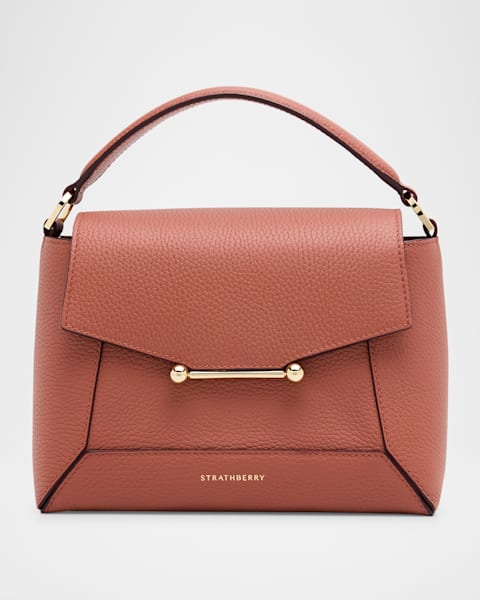 Mosaic Nano Leather Top-Handle Bag | Neiman Marcus Mosaic Nano Leather Top-Handle Bag | Neiman Marcus