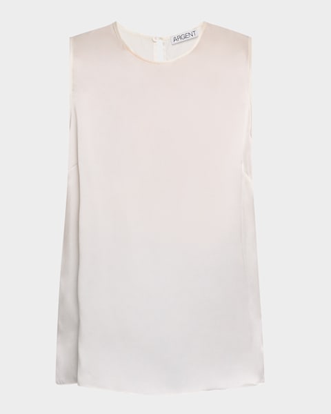 Alice + Olivia Micah Embellished Muscle Tank | Neiman Marcus