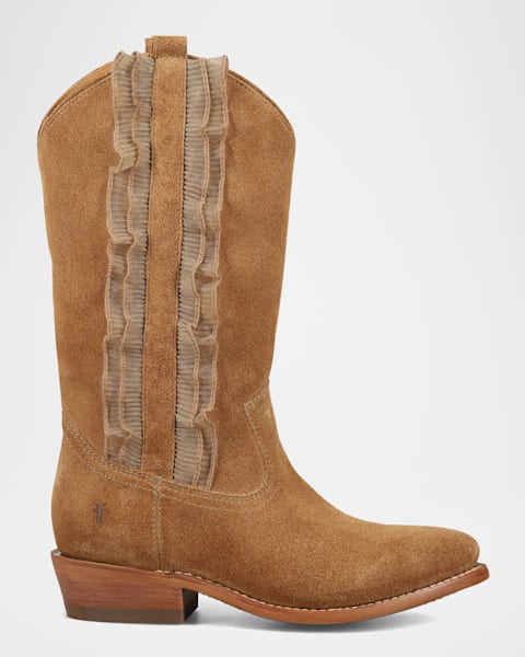 Frye Billy Calfskin Western Boots | Neiman Marcus