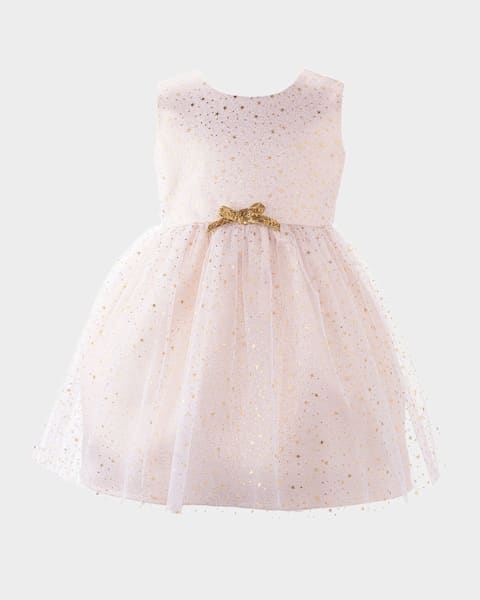 Rachel Riley Girl's Smocked Festive Dress W/ Bloomers, Size 6M-24M ...