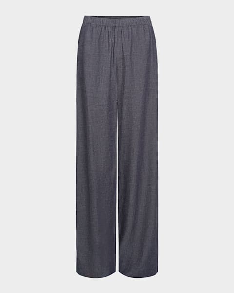 Vince High-Waist Tailored Wide-Leg Pants | Neiman Marcus