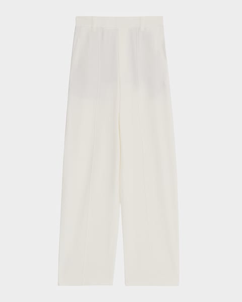Vince High-Waist Tailored Wide-Leg Pants | Neiman Marcus