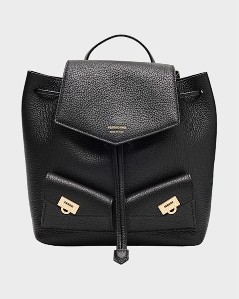prada medium leather backpack