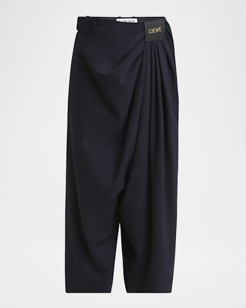 Theory Traceable Wool Slim Straight-Leg Trousers | Neiman Marcus